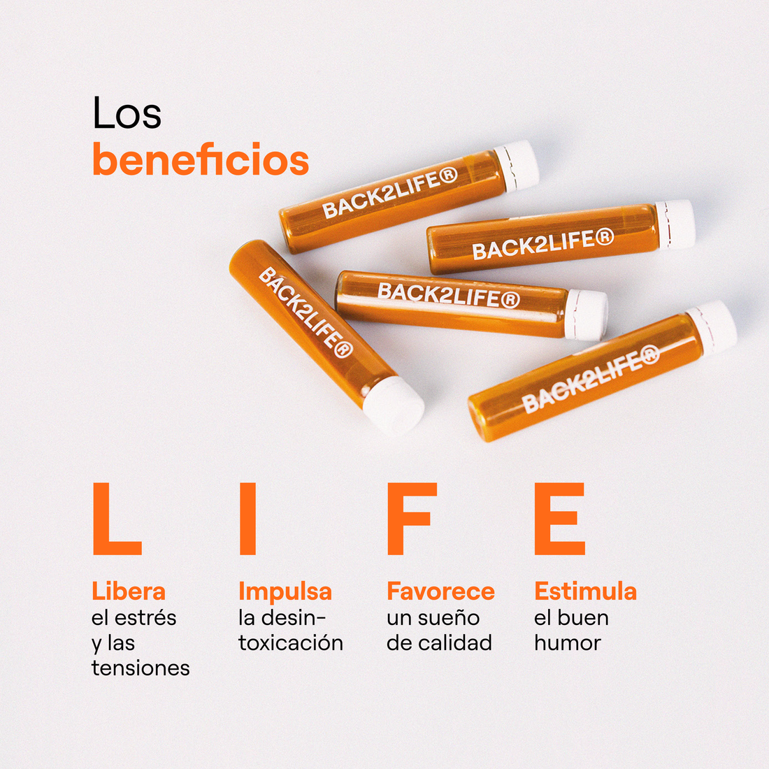 BACK2LIFE - Complemento Natural - ANTIRESACA - Pórtate mal, levántate ...